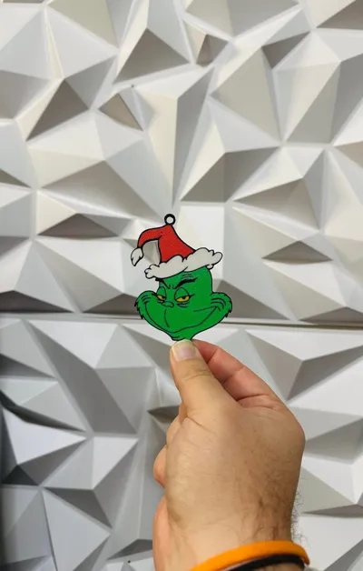 Grinch magnet and ornament by A13thNightmare - MakerWorld