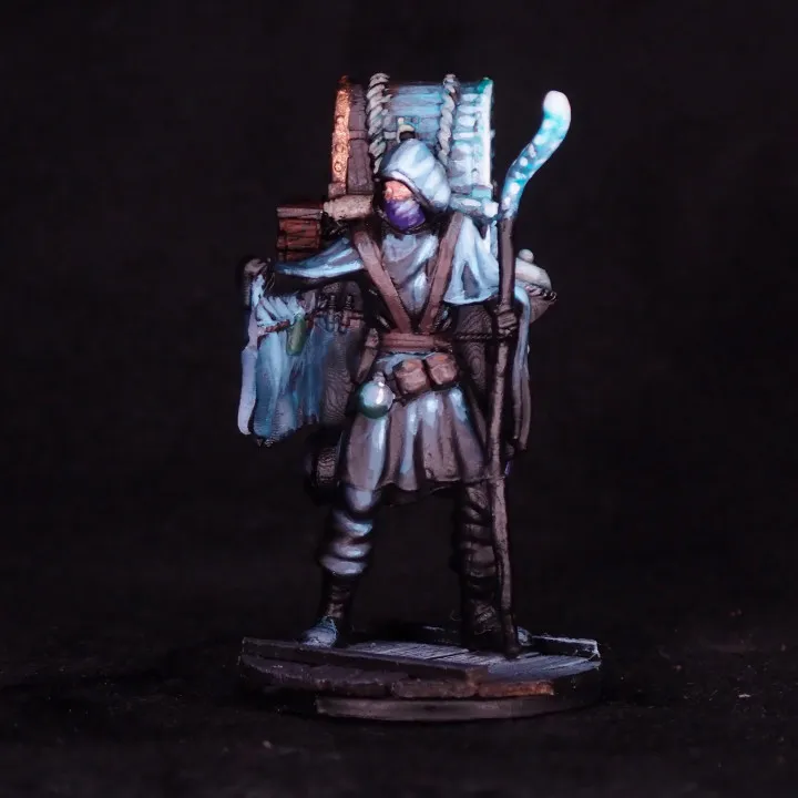 Dark Merchant human dnd miniature Remixed by Darkwing - MakerWorld