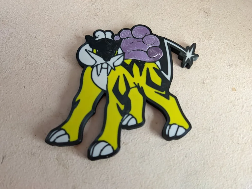 Raikou Wall Art by Sitsero - MakerWorld