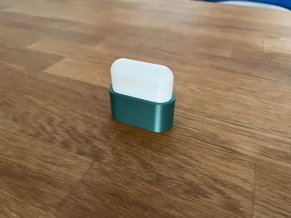 AirPods Gen. 3 case display holder oval by Sir_Stigma - MakerWorld