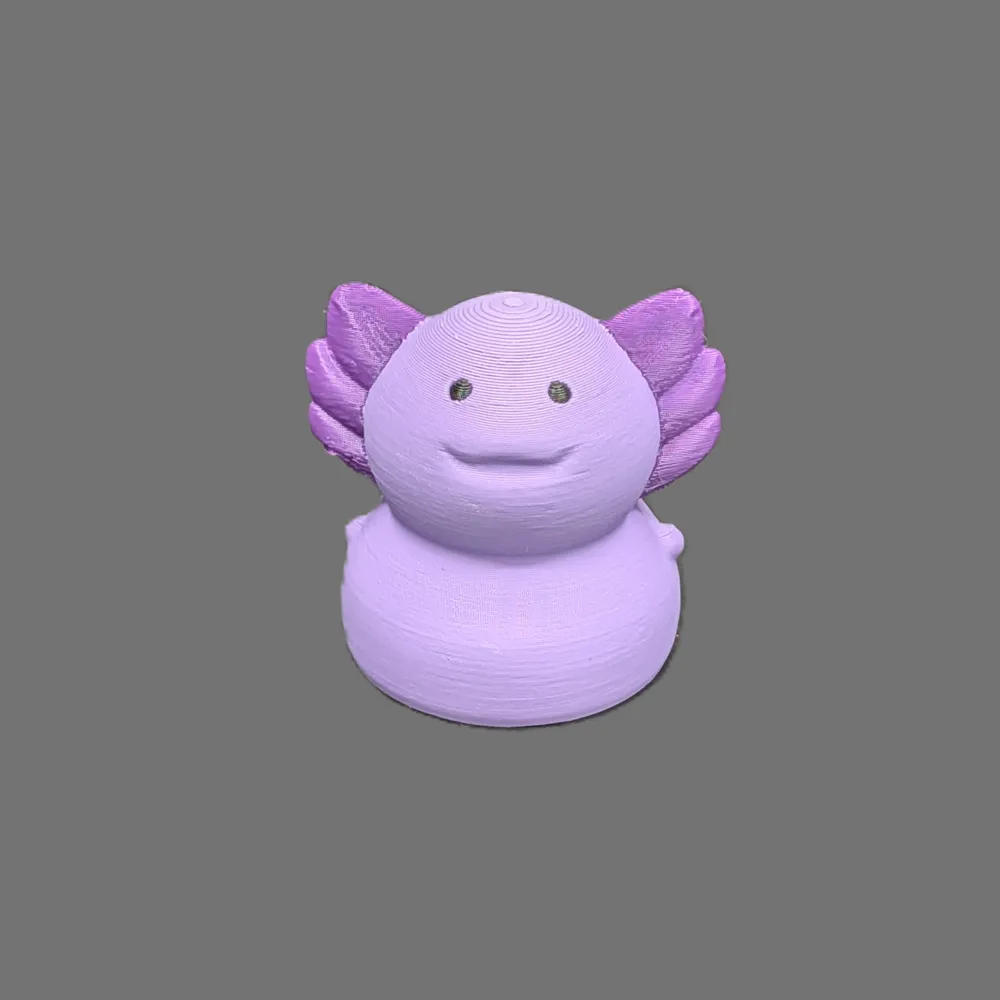 Cute Duxolotl (Axolotl Duck) - Free 3D Print Model - MakerWorld