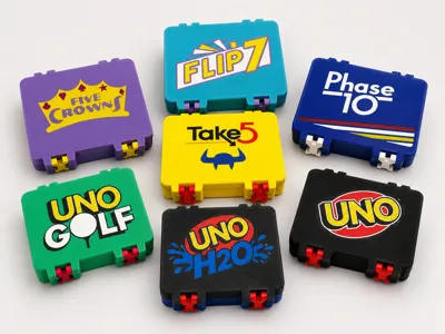 Playing Card Boxes (popular brands) - Free 3D Print Model - MakerWorld
