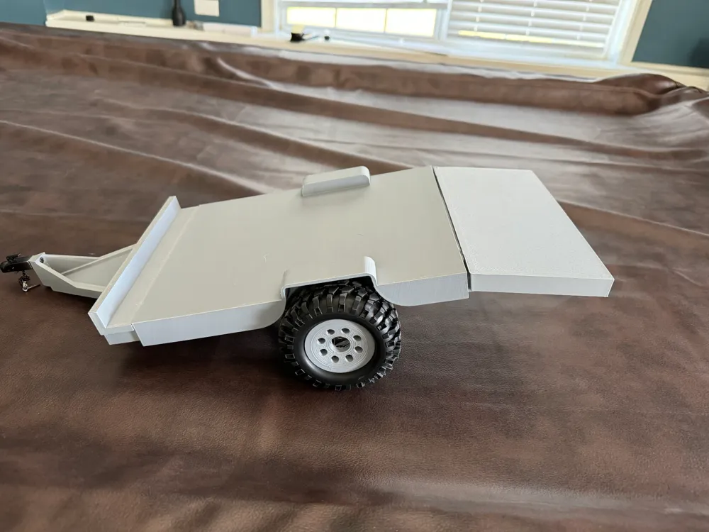 1/10 Scale RC trailer single axle by 93tstang - MakerWorld