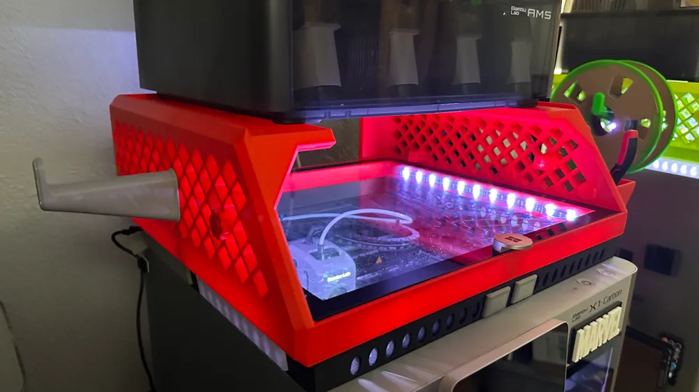 V6 Update Bambu Lab P1P P1S X1-C Riser+AMS Stand - Community Build ...