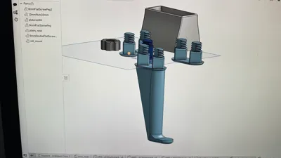 V6 Update Bambu Lab P1P P1S X1-C Riser+AMS Stand - Community Build ...