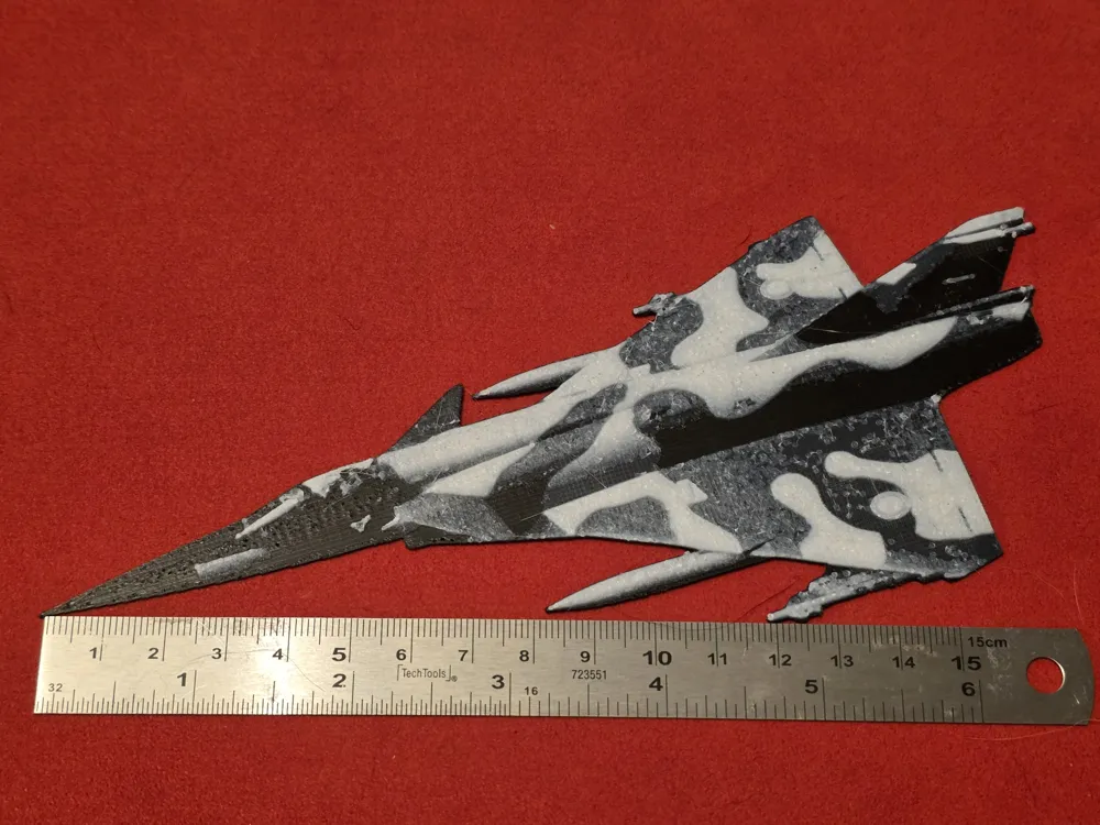 Dassault Mirage IIING (New Generation) Prototype - Free 3D Print Model ...