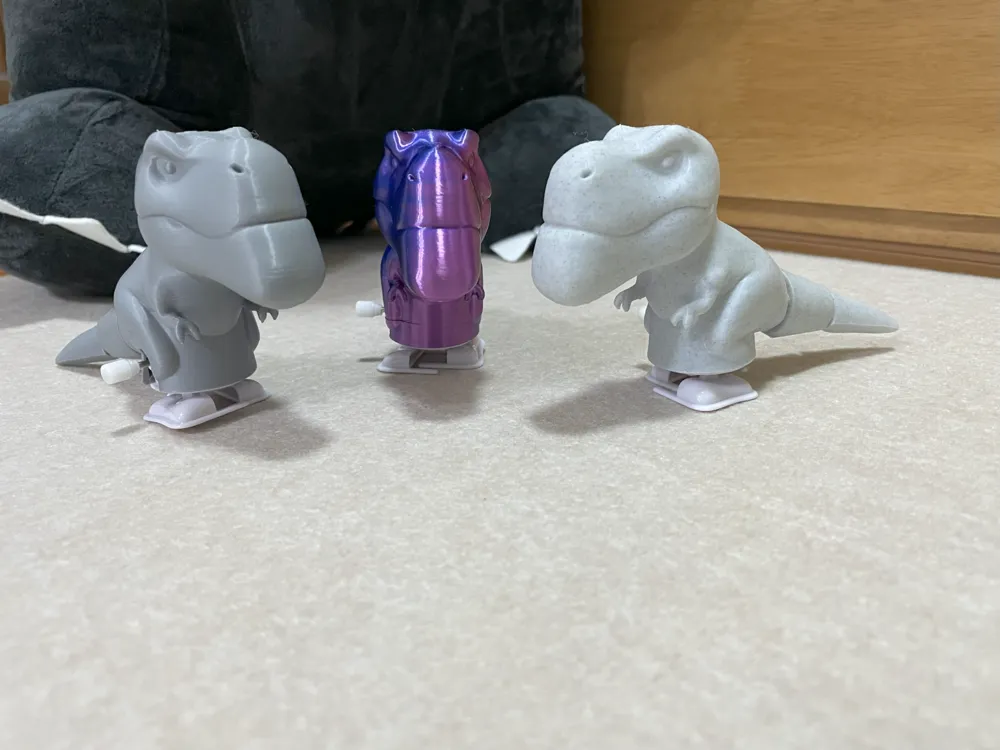 Wind-Up Walking - Jaw T-Rex by mail.iou MakerWorld: Download Free 3D Models