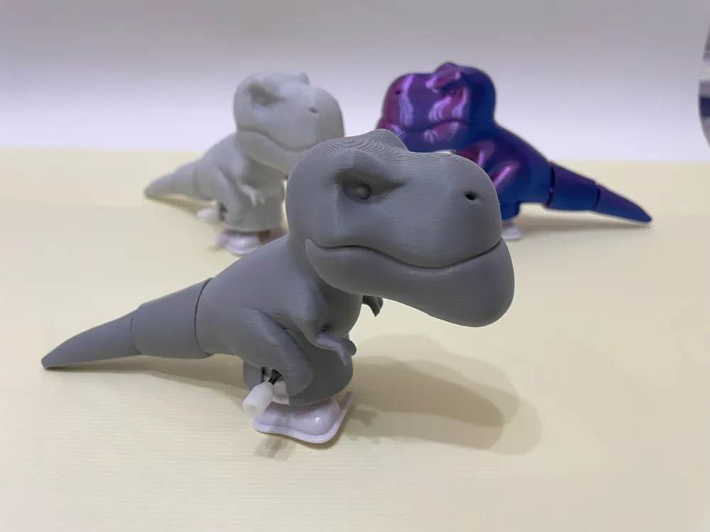 Wind-Up Walking - Jaw T-Rex by mail.iou MakerWorld: Download Free 3D Models