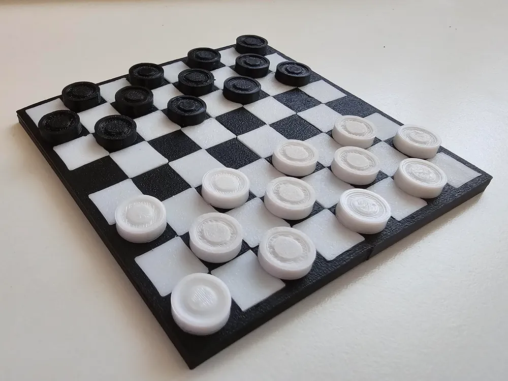 Travel Checkers by wqwyq - MakerWorld