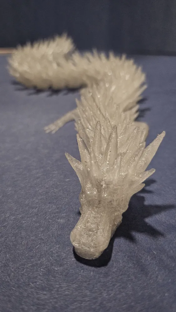 Flexi Ice Dragon by Tommy Gun MakerWorld: Download Free 3D Models