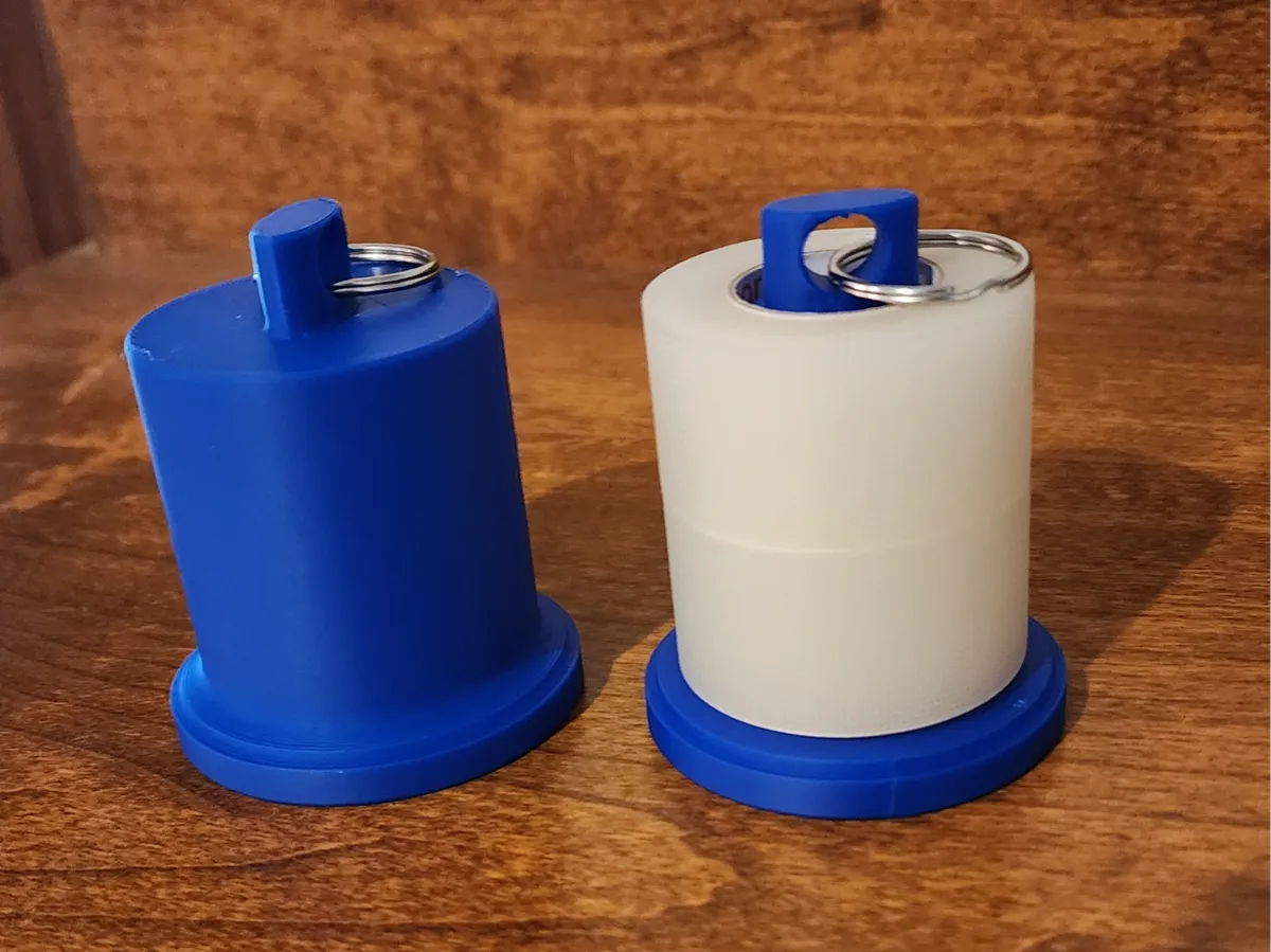 Medical Tape/Coban Holder - 1 and 2 Inch Models - Free 3D Print Model ...