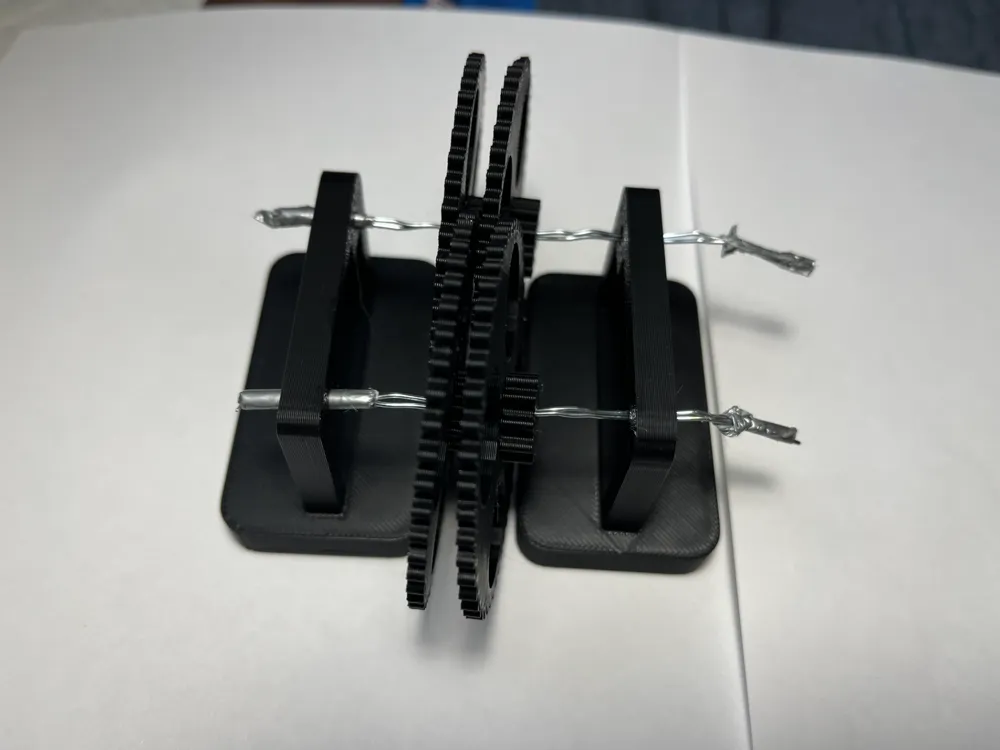 Gear System (Gearing up/ down) Version 2 by ivegottaproblem - MakerWorld