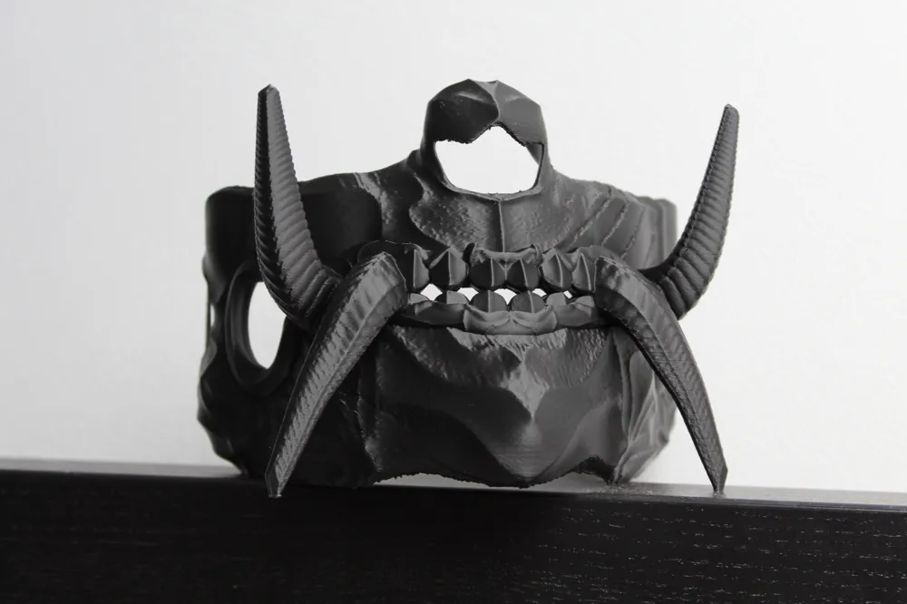 Cyber Oni mask by SA3D MakerWorld: Download Free 3D Models