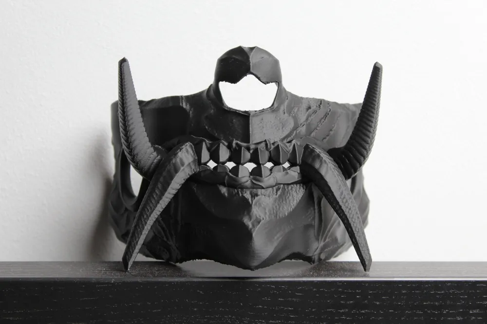 Cyber Oni mask by SA3D MakerWorld: Download Free 3D Models