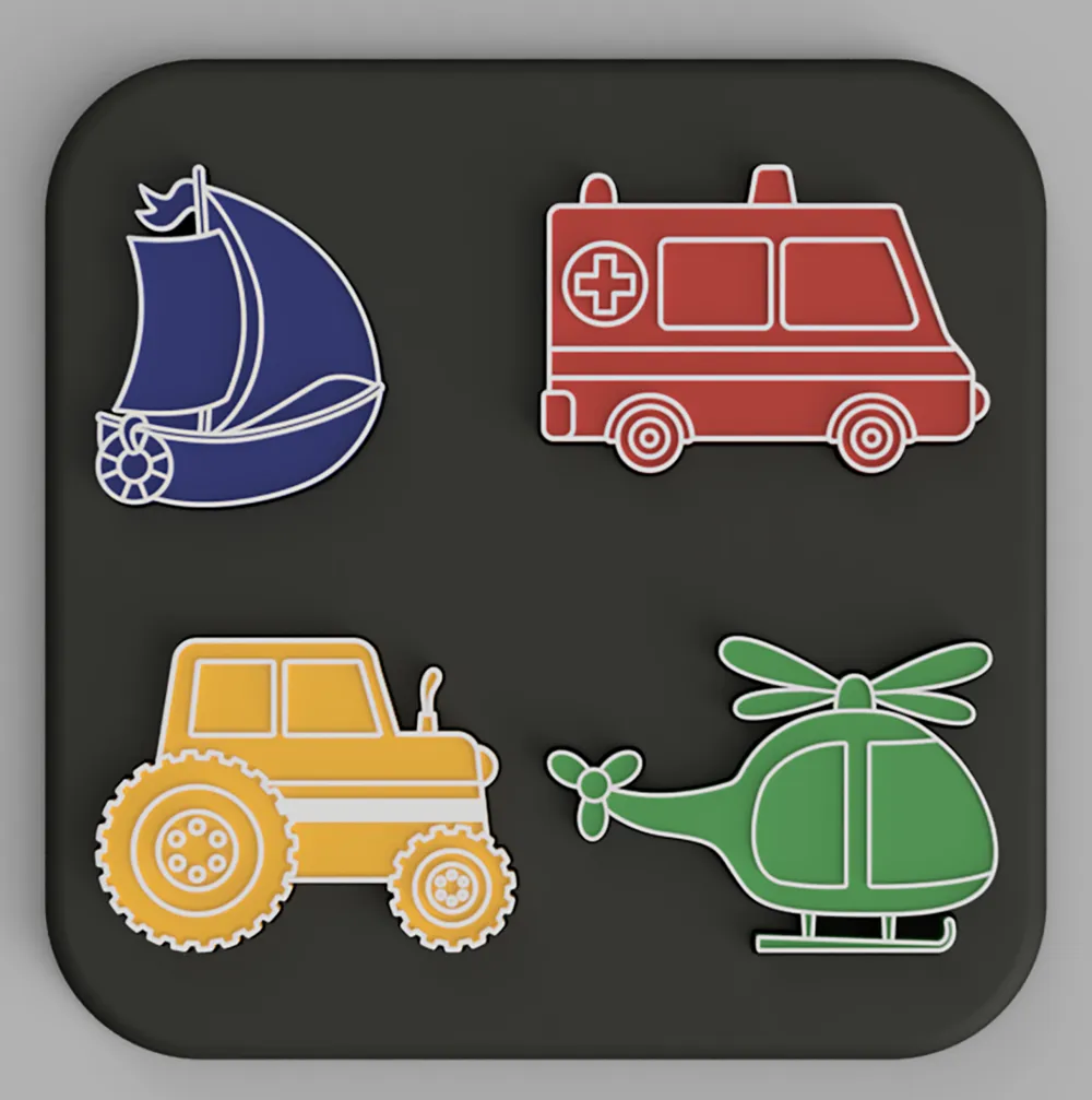 traffic - Puzzle for Kids by Andre - MakerWorld