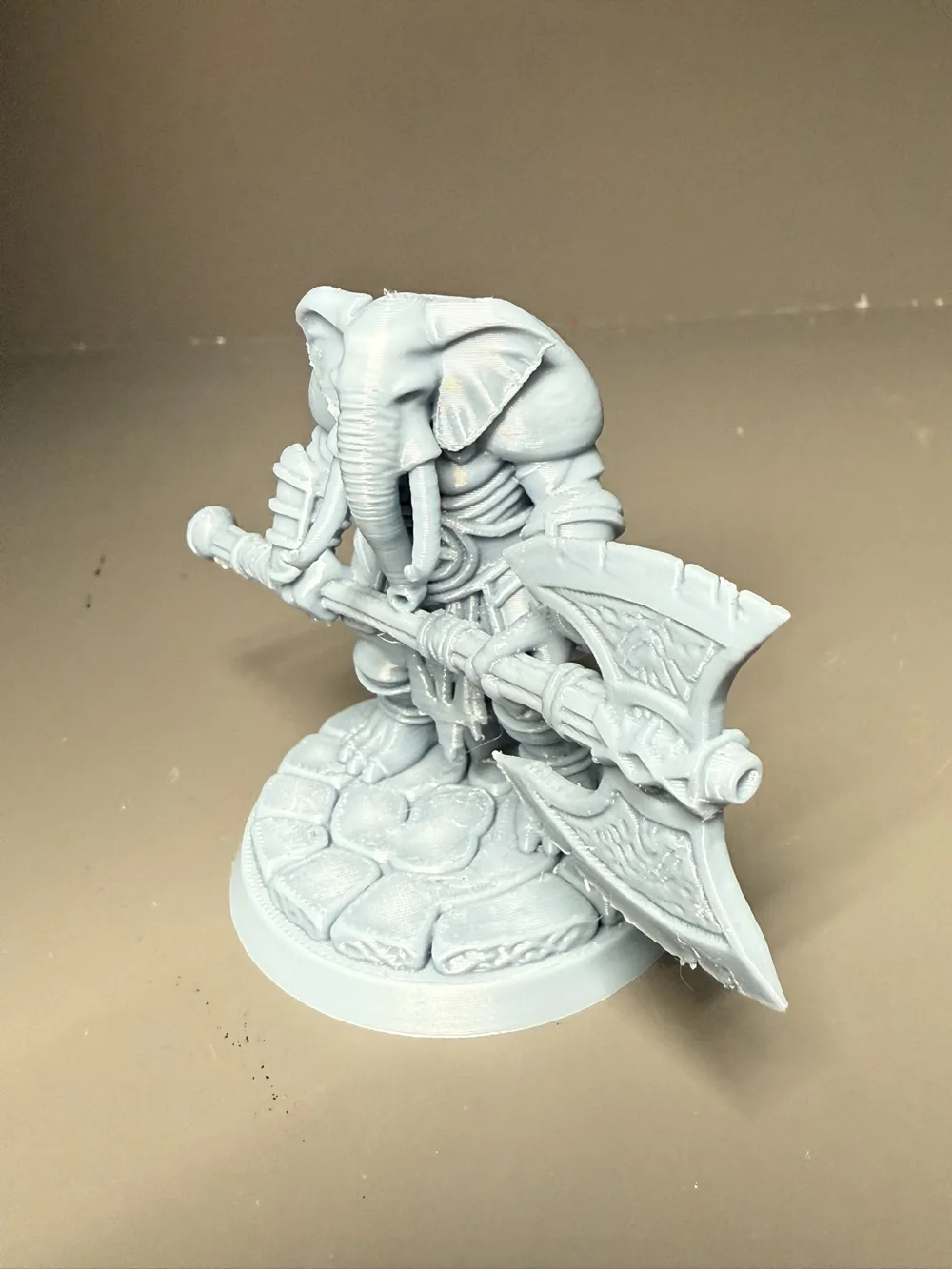 Loxodon (hum-elephant) for Dungeons and Dragons - Free 3D Print Model ...