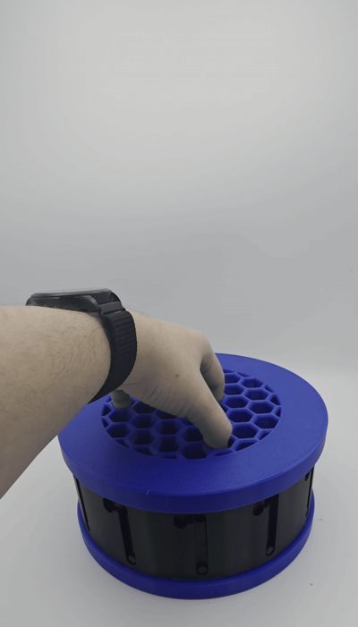 Heavy-Duty Collapsible Stool – Print-in-Place 40cm - Free 3D Print ...