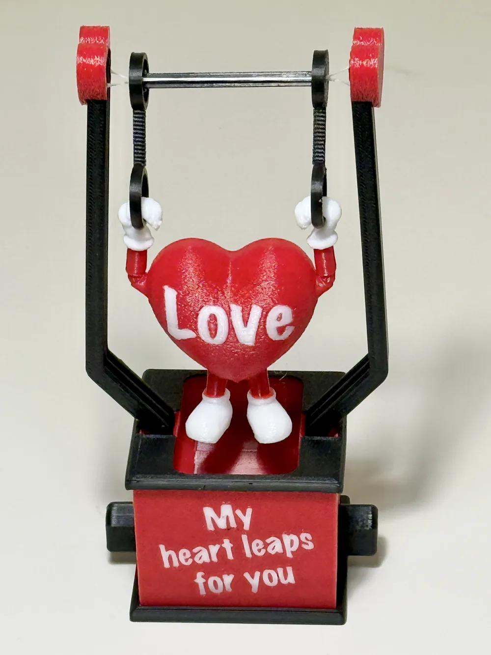 My Heart Leaps for You - Jumping Valentine toy - Free 3D Print Model ...