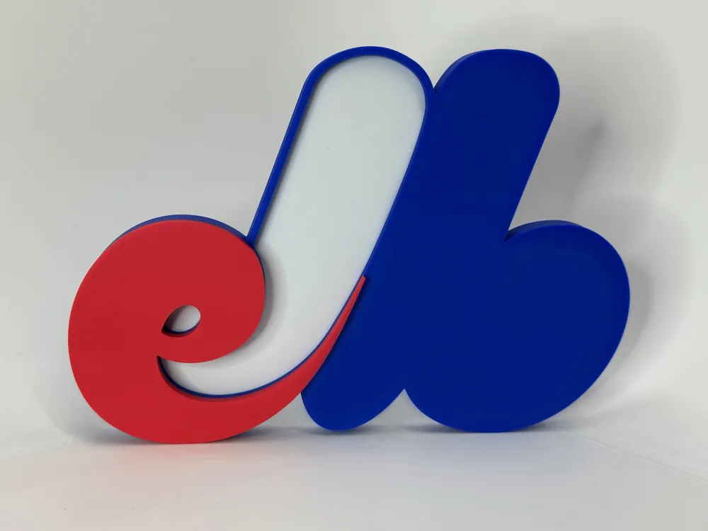 Montreal Expos Logo 1969 by ABeezy13 MakerWorld: Download Free 3D Models