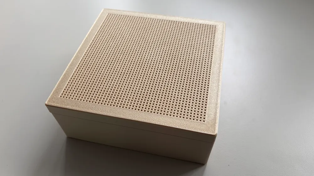 Quadratische Kreuzstich-Stickerei-Box M plus Größe – Kostenloses 3D ...