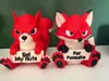 Grump Fox with slogan - Free 3D Print Model - MakerWorld