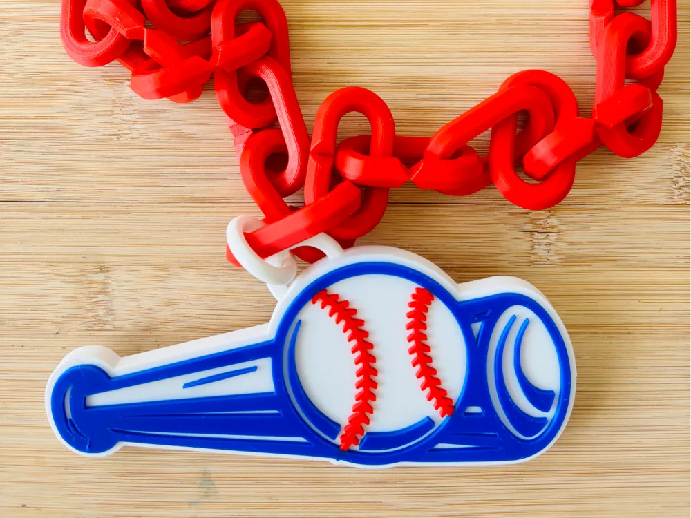 Baseball Hype chains j by Jackson's 3D World MakerWorld: Download Free ...