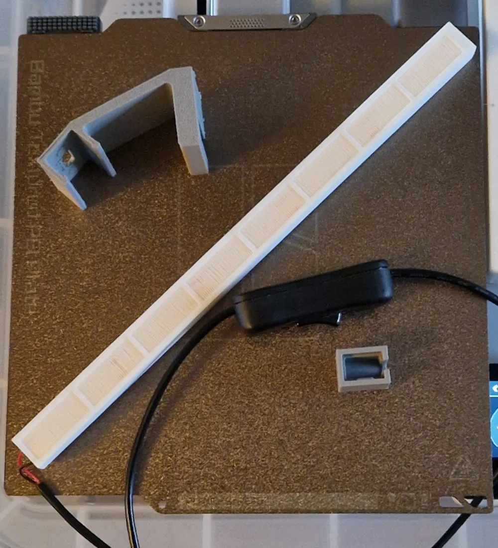 A1 mini - LED Strip Vertical Mount by Jon - MakerWorld