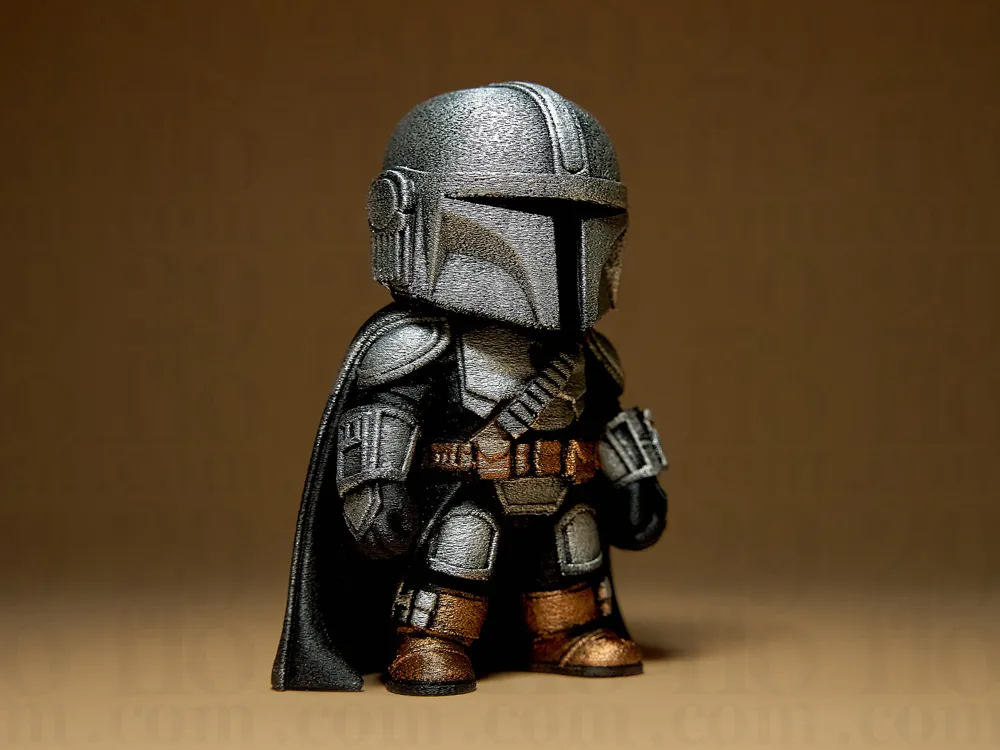 Mini Mandalorian Figurine by 29FLO MakerWorld: Download Free 3D Models
