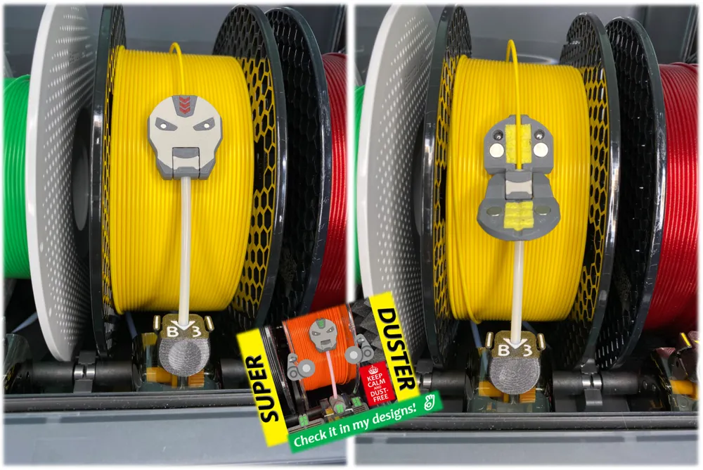 AMS 2 Pro Saver Protector Filament Guide - Free 3D Print Model - MakerWorld