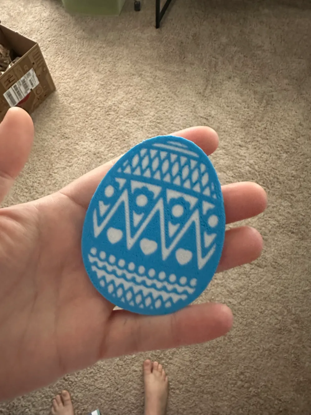 Easter Egg Magnet by goldiesvinyl - MakerWorld