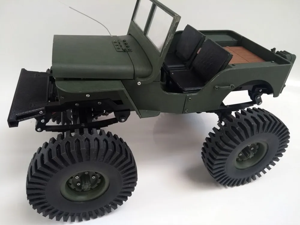3D Printed Willys RC 4X4 - upgrades kit - Free 3D Print Model - MakerWorld