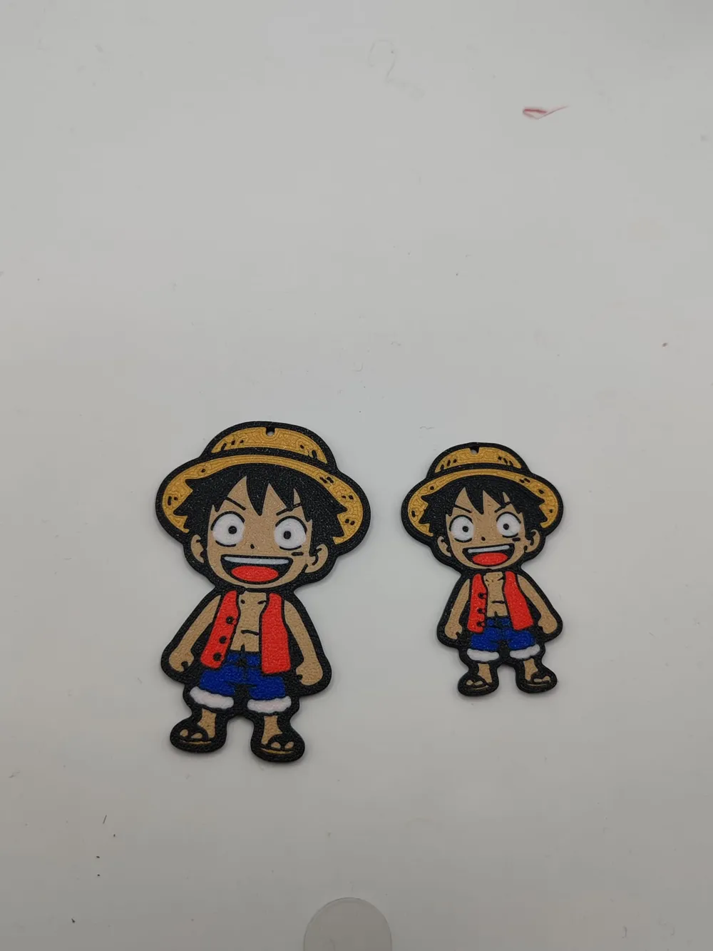 Keychain Luffy One Piece Chibi - Free 3D Print Model - MakerWorld