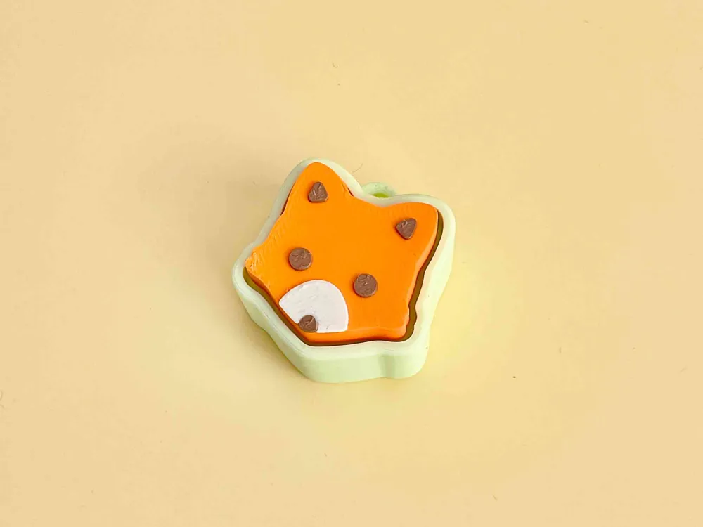 Fox — Fidget Clicker Keychain by mariesbutton MakerWorld: Download Free ...
