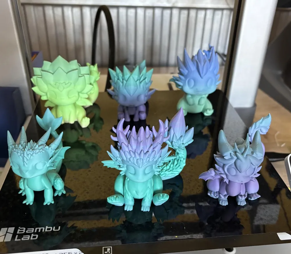 Forrest Dragon Figurine by 3d_it MakerWorld: Download Free 3D Models