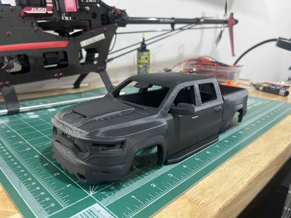 2022 RAW trx RC BODY SHELL - Free 3D Print Model - MakerWorld