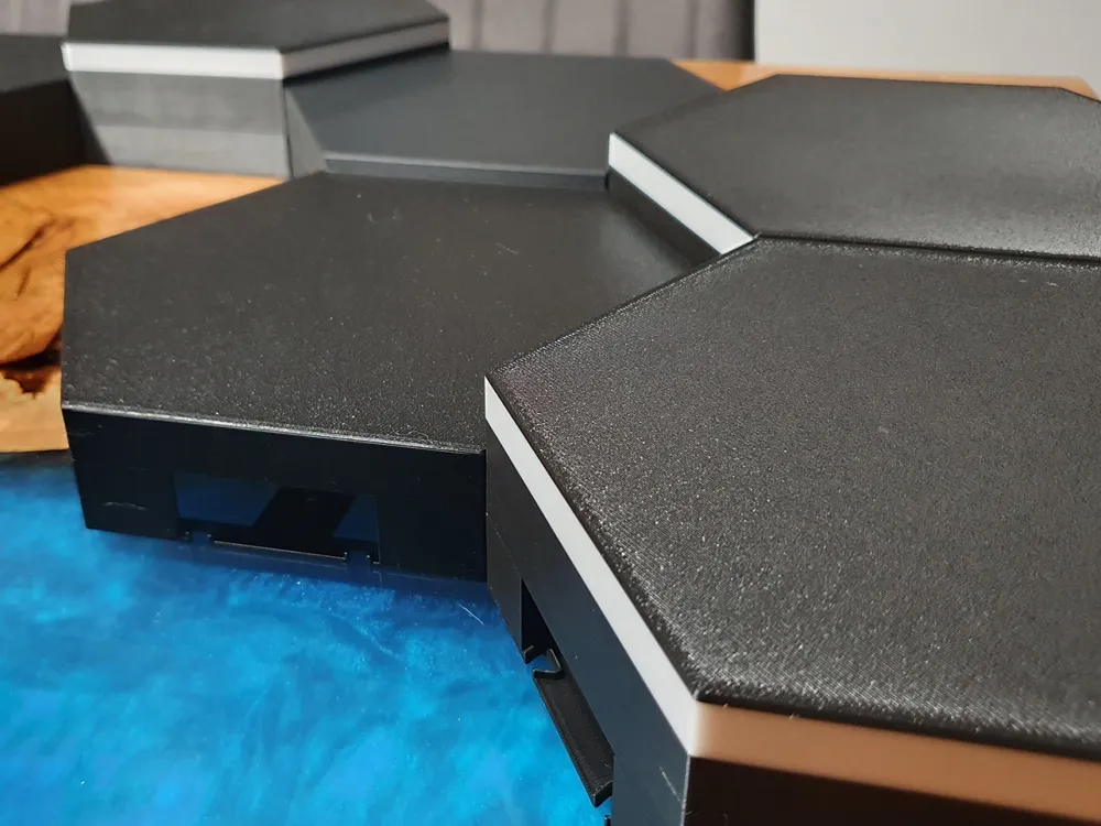 Hexatiles - Hexagon LED Wall tiles by laisch MakerWorld: Download Free ...