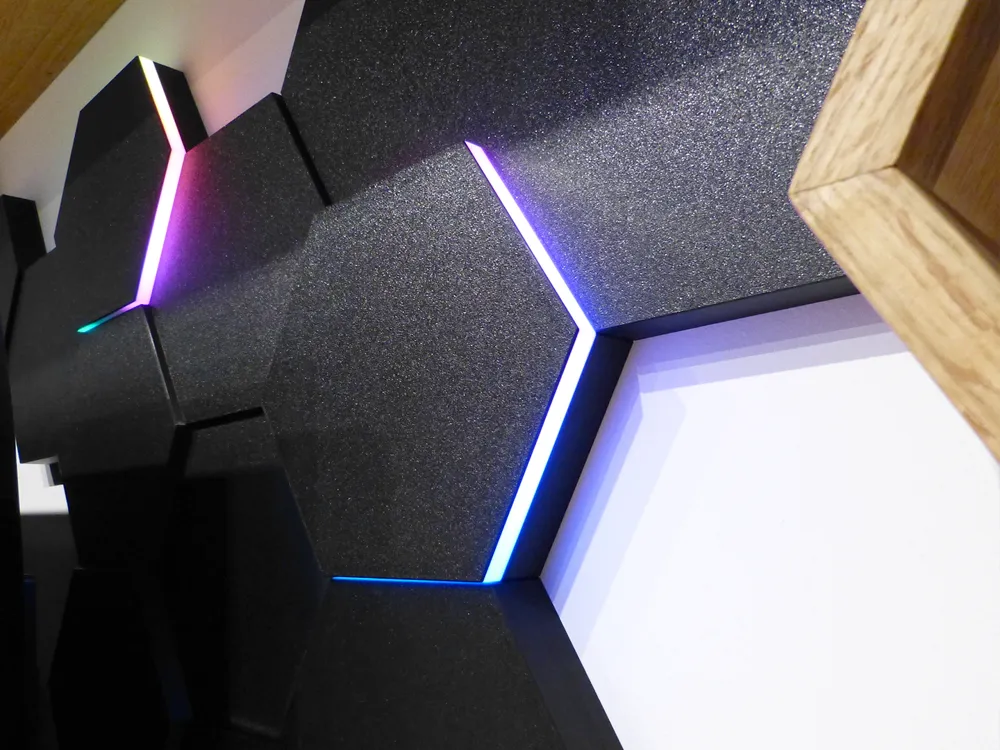 Hexatiles - Hexagon LED Wall tiles - Free 3D Print Model - MakerWorld