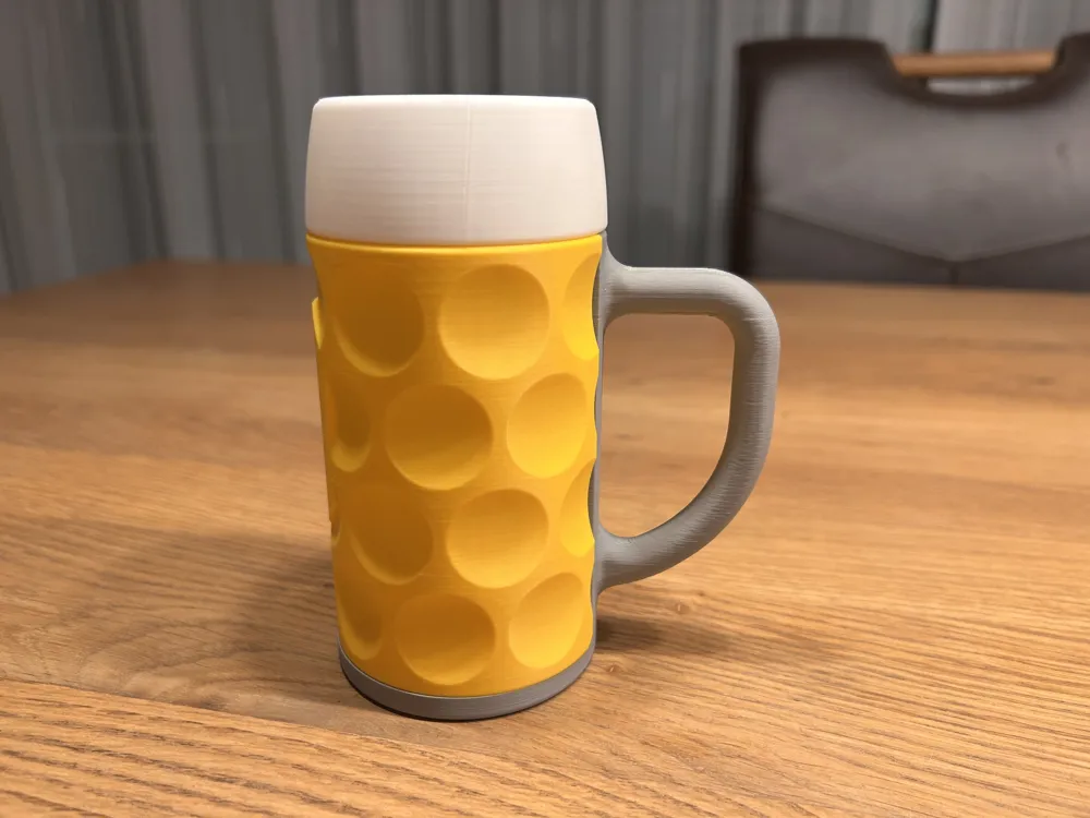 Beer mug - Free 3D Print Model - MakerWorld