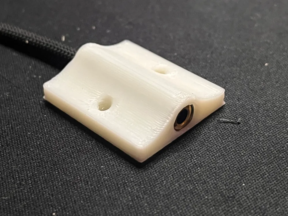 Under Desk Support For 3.5 Jack by Roths_ - MakerWorld