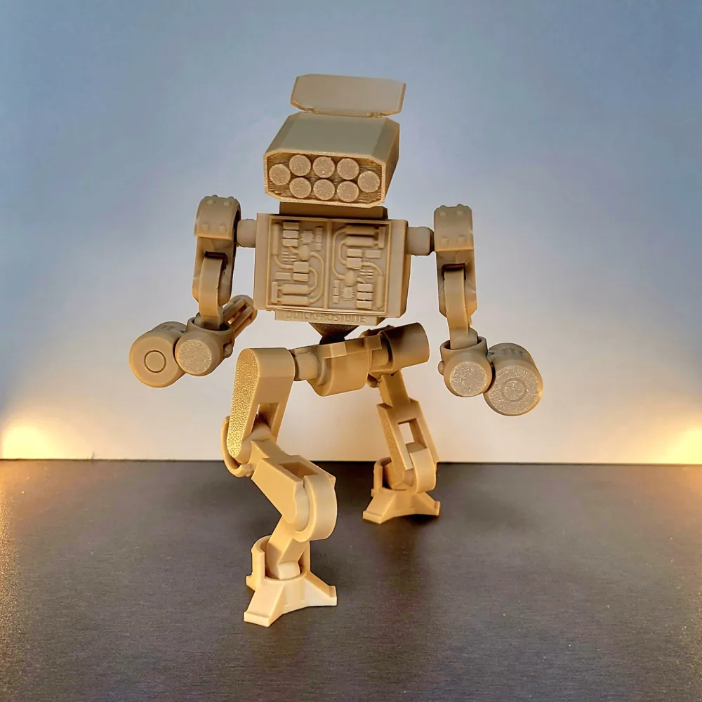 MPFV-15K Customizable Articulated Battle Walker - Free 3D Print Model ...