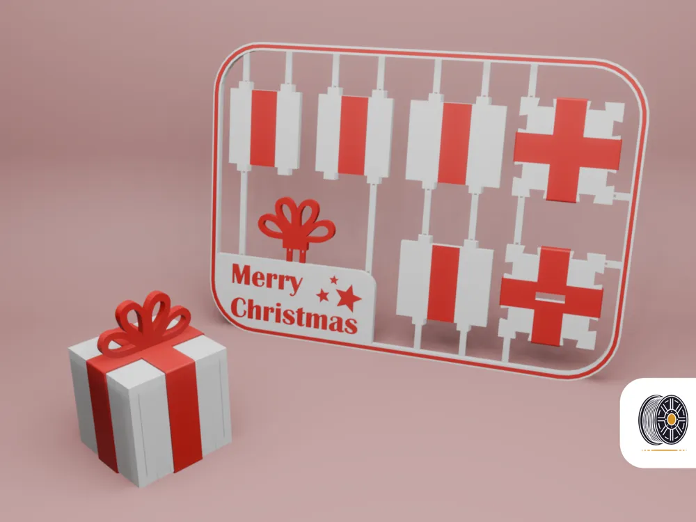Christmas Present Card Kit | Multiple Languages - Free 3D Print Model ...