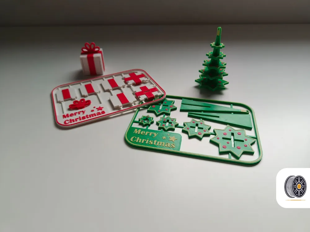 Christmas Present Card Kit | Multiple Languages - Free 3D Print Model ...