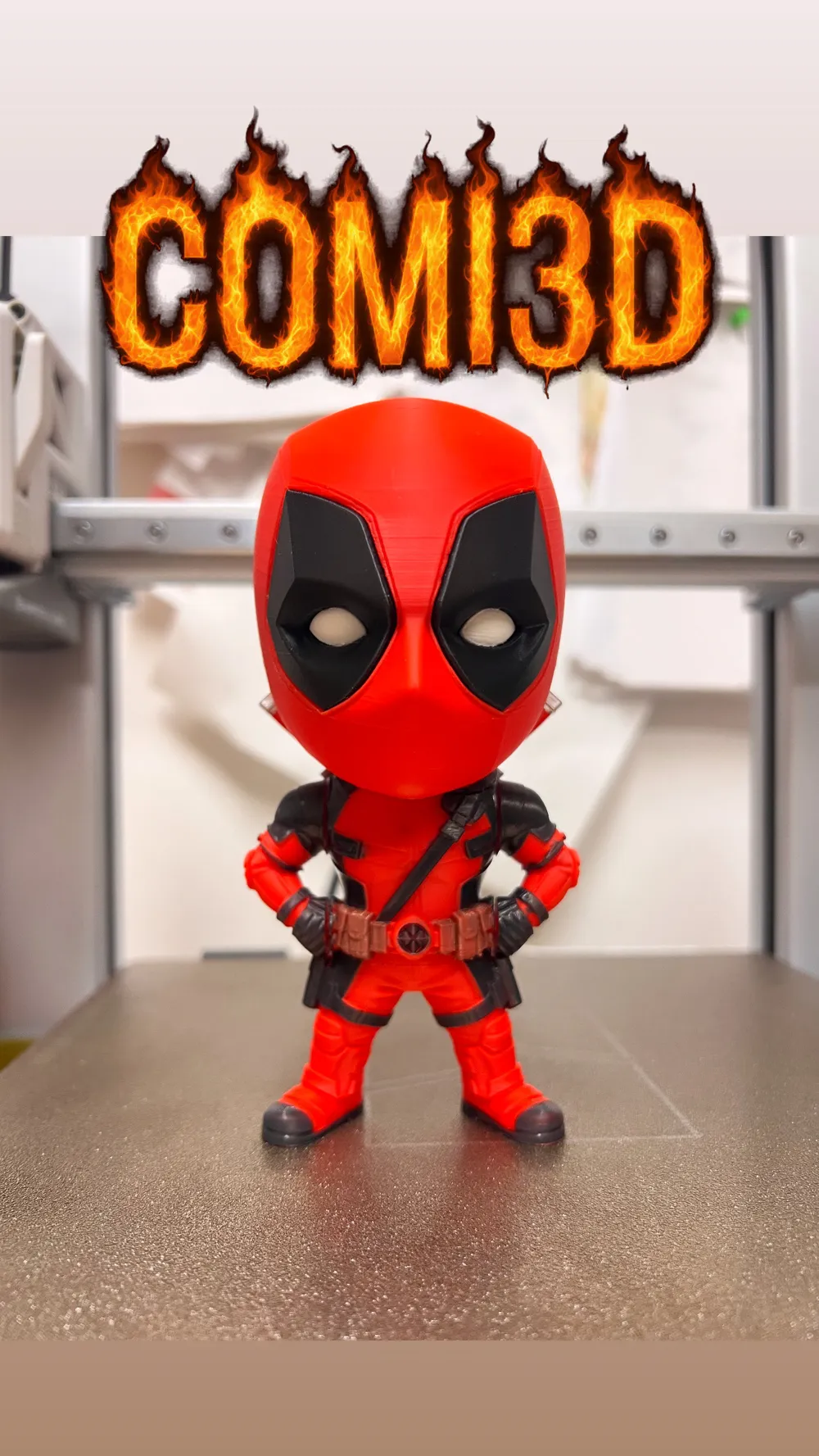 DEADPOOL / SEM AMS - Modelo gratuito para impressão 3D - MakerWorld