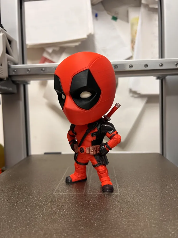 DEADPOOL / NO AMS - Free 3D Print Model - MakerWorld