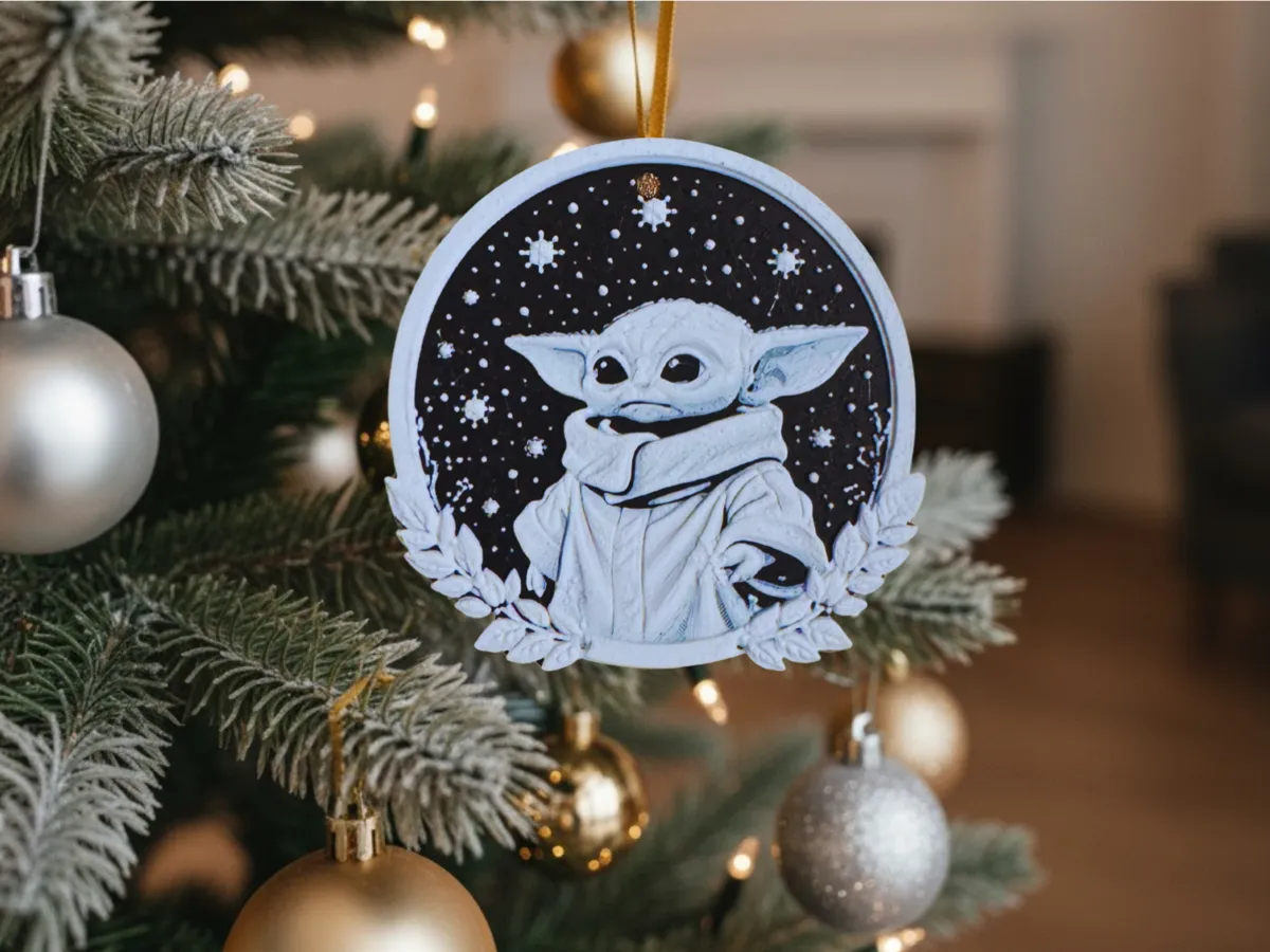 Decoração de Natal Grogu por 3D Layered Studio MakerWorld: Baixe ...