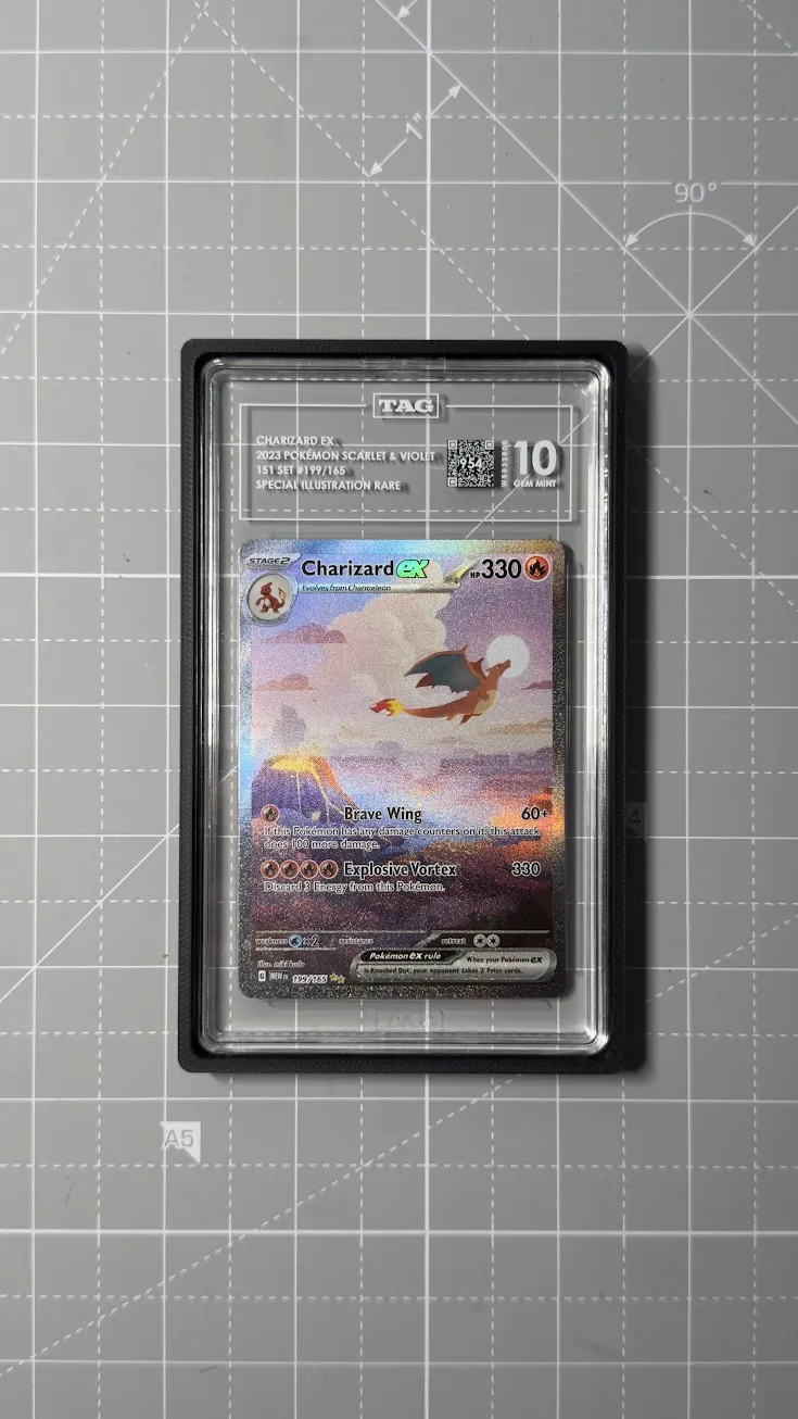 TAG Graded Slab Case Bumper - TCG by zardie MakerWorld: Download Free ...