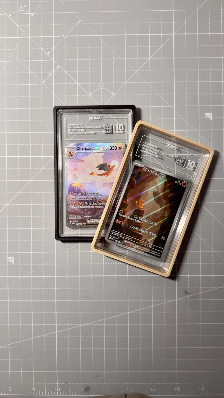 TAG Graded Slab Case Bumper - TCG by zardie MakerWorld: Download Free ...