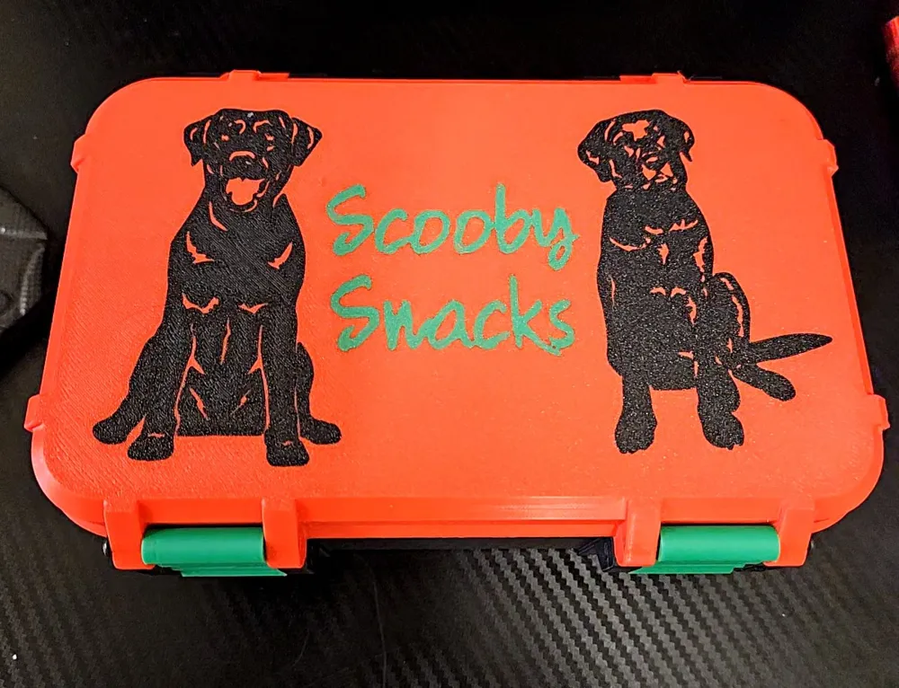 Scooby Snacks Dog biscuits box (Rugged edition) by p666buc MakerWorld ...