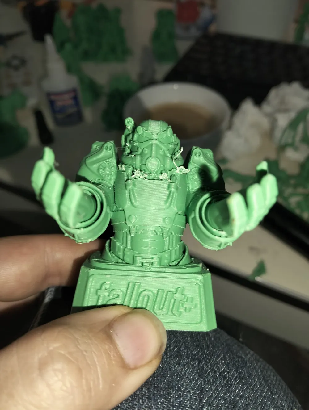 FALLOUT CONTROLLER HOLDER - Free 3D Print Model - MakerWorld