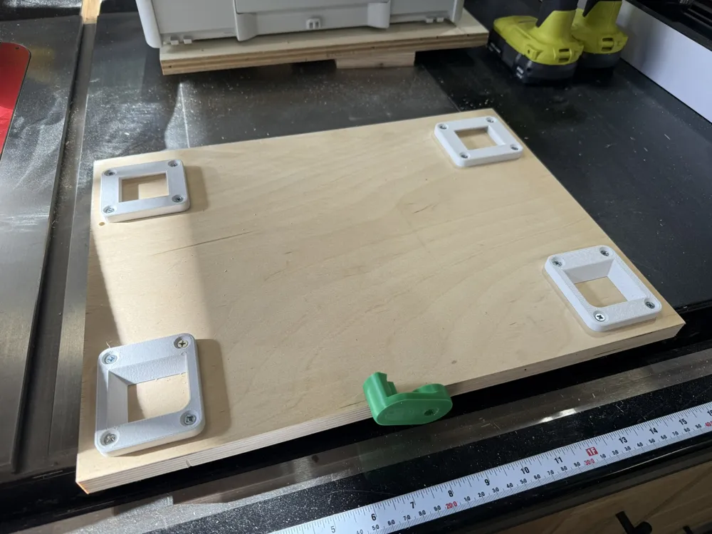 Festool Systainer T-Lock Extended Clamp for Shelf - Free 3D Print Model ...